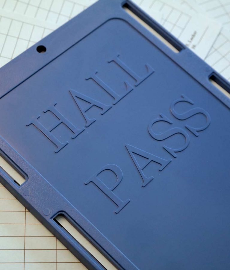 Hall Pass | Student Tracking | School Safety | Plastic Pass