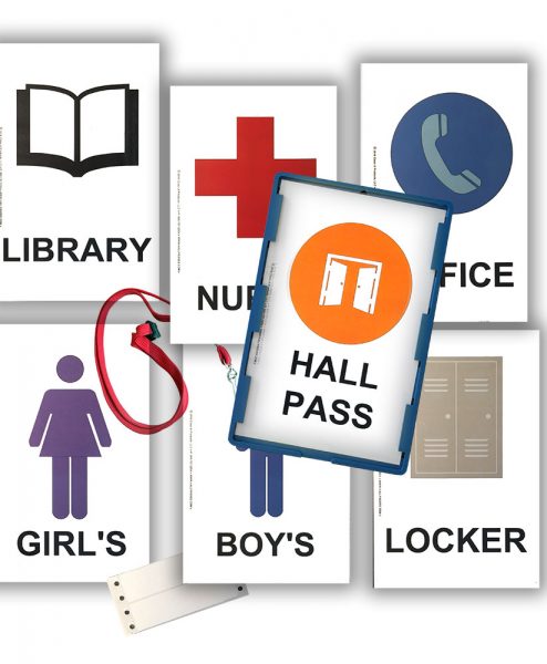Hall Pass | Student Tracking | School Safety | Plastic Pass